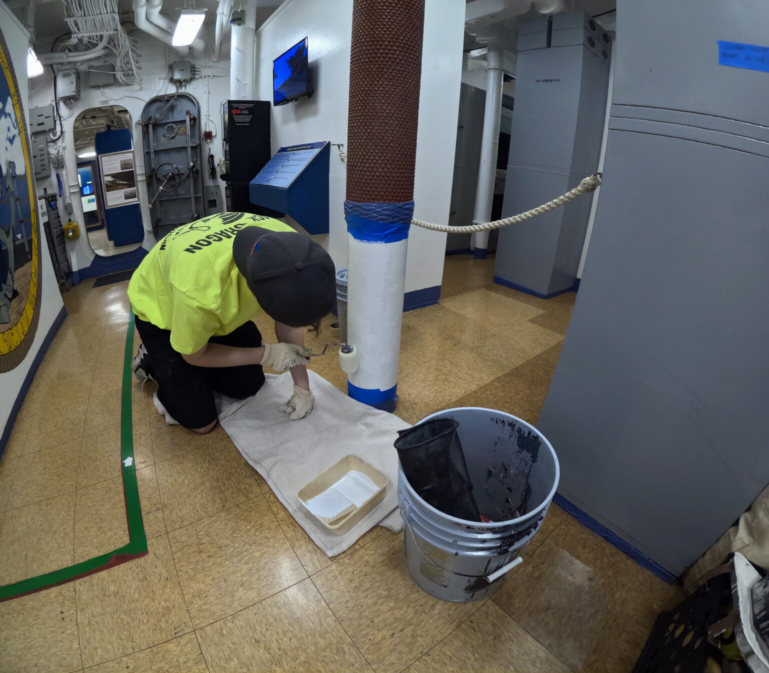 Piedmont Airlines Veterans/Military ERG Volunteer Aboard Battleship New ...